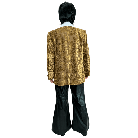 1970s Groovy Gold Men's Costume – AbracadabraNYC