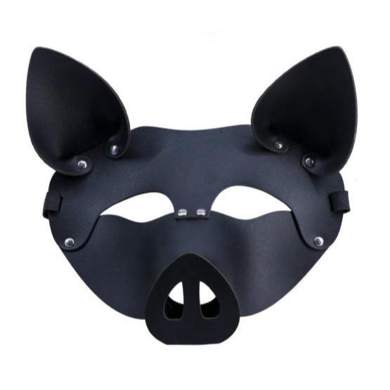 Leatherette Pig Face Mask – AbracadabraNYC