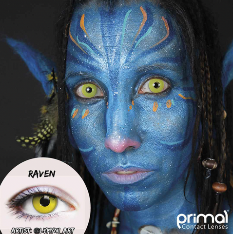 Raven Theatrical Contact Lenses – AbracadabraNYC