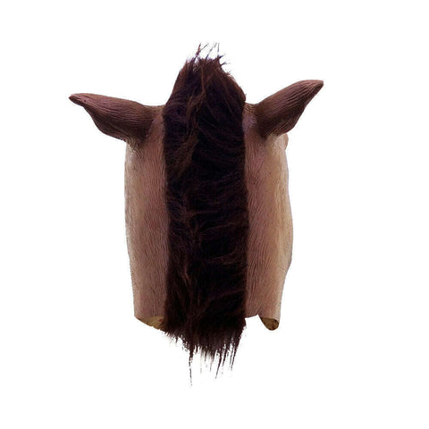 Classic Brown Horse Latex Mask – AbracadabraNYC