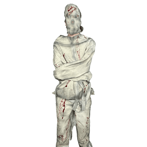 Committed Asylum Straight Jacket with Restraints Adult Costume ...