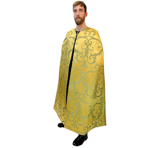 Deluxe Green and Gold Adult Cape – AbracadabraNYC