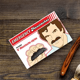 Emergency Moustache Kit with 6 Styles – AbracadabraNYC