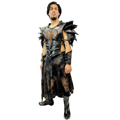 Lucifer Soul Knight Leather Armor Set – AbracadabraNYC