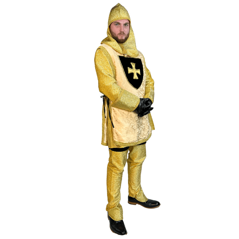 Medieval Gold Warrior Men's Costume – AbracadabraNYC