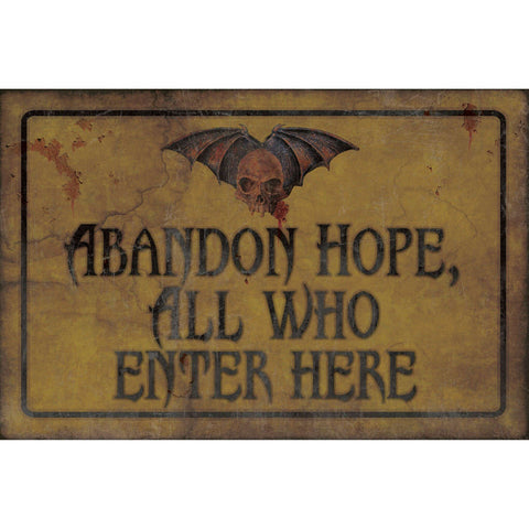 Metal Horror Signs – AbracadabraNYC