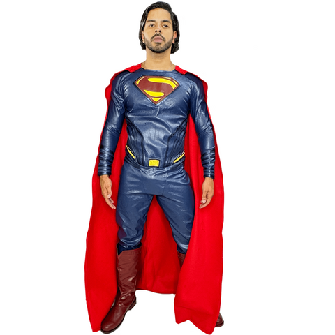 Premium Justice League Superman Cosplay Adult Costume – AbracadabraNYC