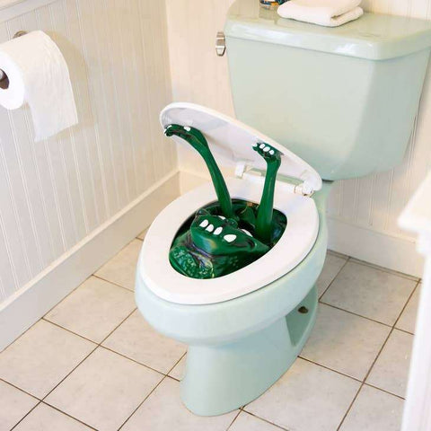Rising Toilet Monster Prank – AbracadabraNYC
