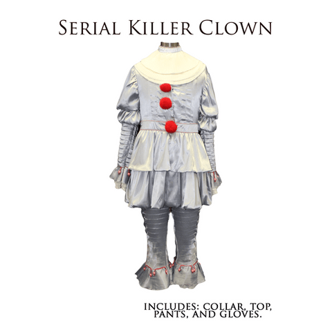 Serial Killer Clown Adult Costume – AbracadabraNYC