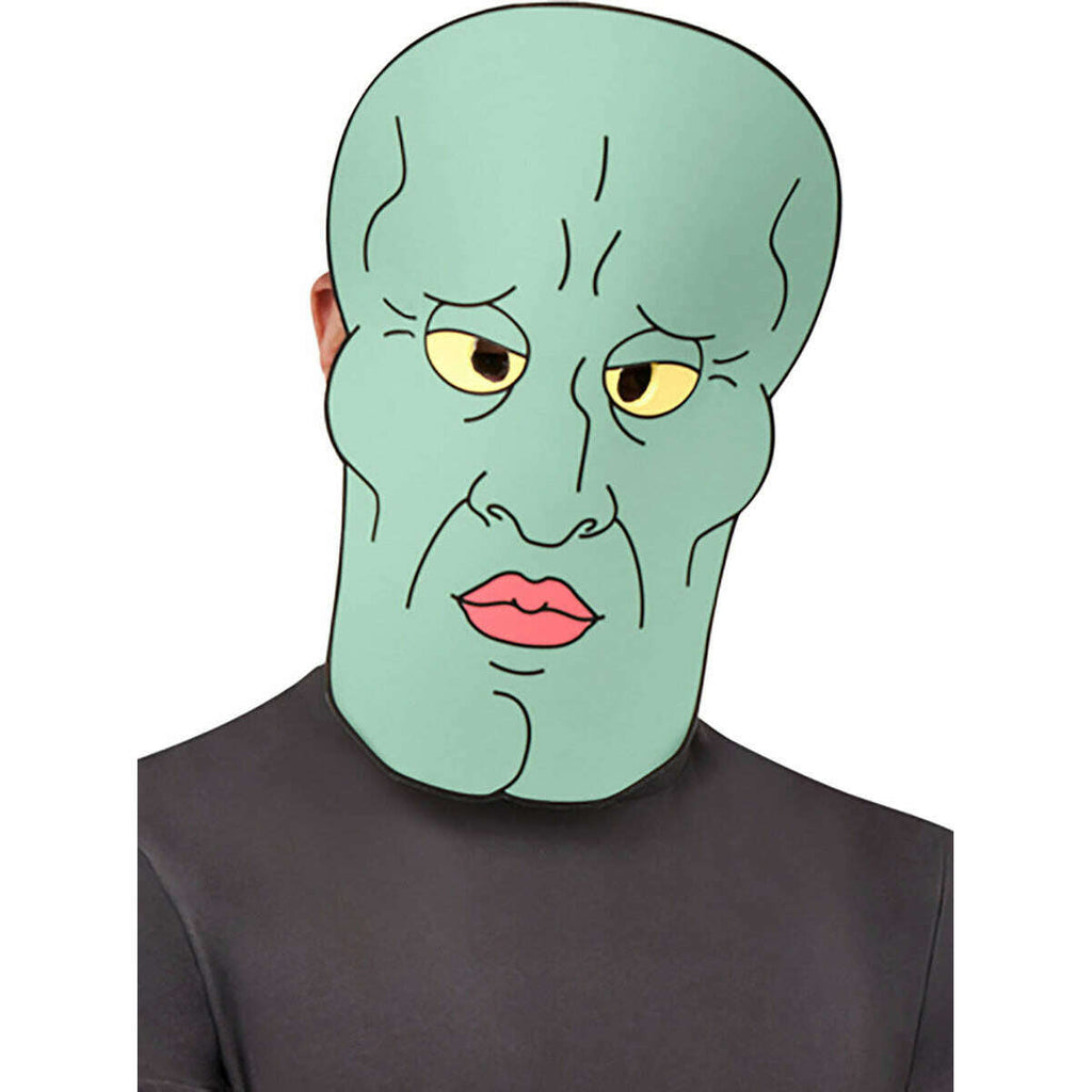 SpongeBob SquarePants Handsome Squidward Adult Mask – AbracadabraNYC