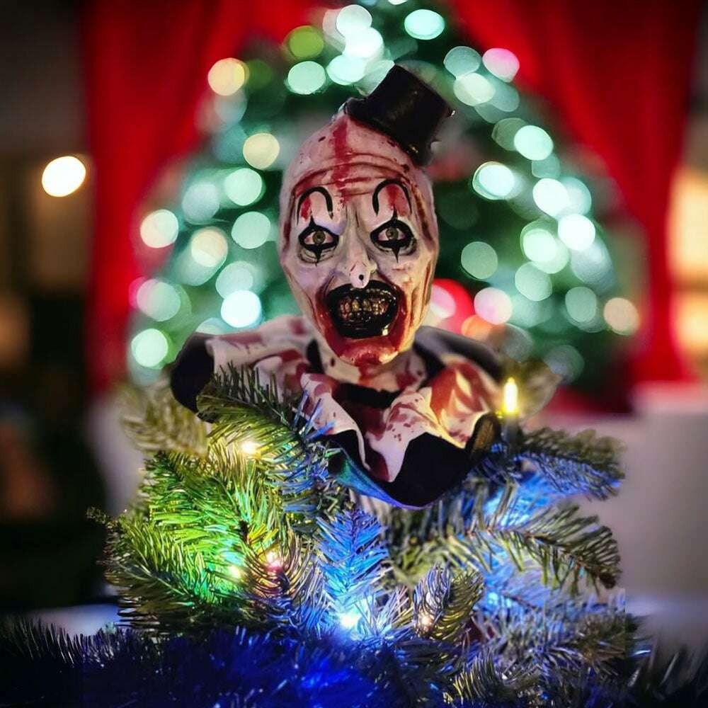 Terrifier: Art The Clown Bloody Tree Topper – AbracadabraNYC