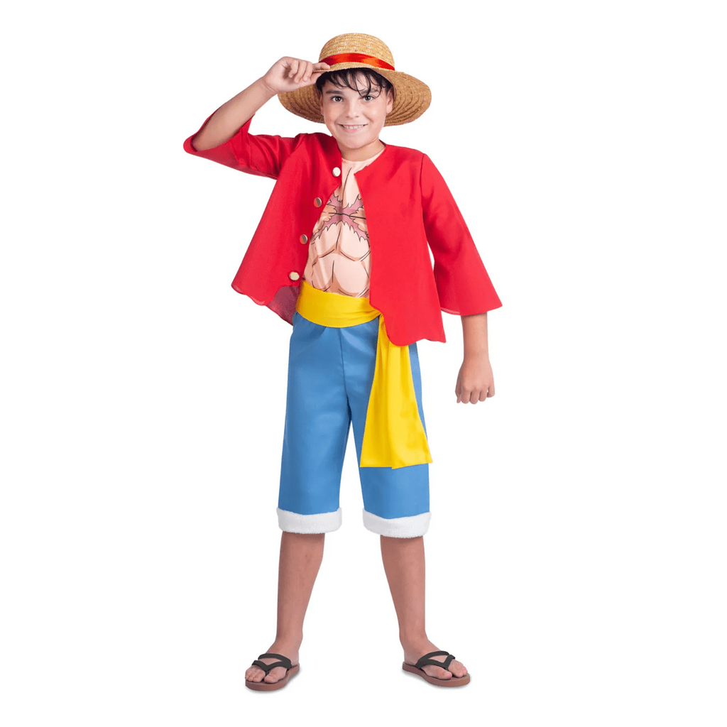 Tiny Captain: One Piece Kids Luffy Costume – AbracadabraNYC