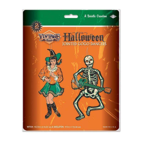 Vintage Halloween Jointed GoGo Dancers – AbracadabraNYC