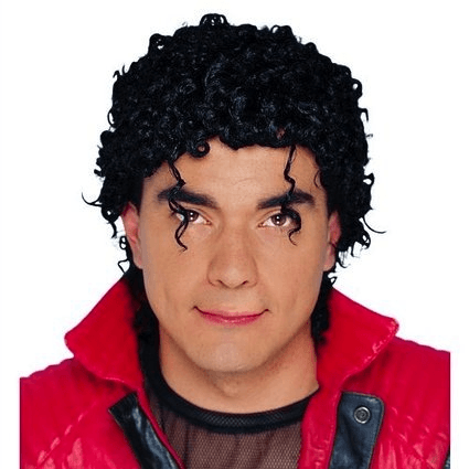 Wet Look Pop Star Black Unisex Wig – AbracadabraNYC