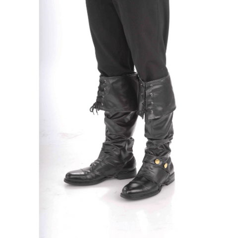 Faux Leather Adult Pirate Boot Tops – AbracadabraNYC