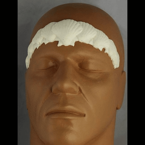 Shell Crown Foam Latex Prosthetic – AbracadabraNYC
