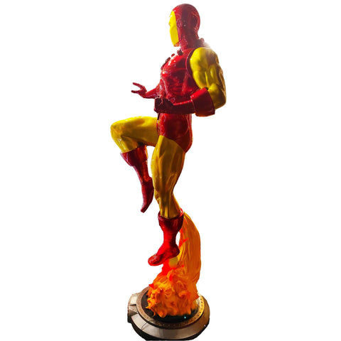 Life Size Indestructible Iron Man Light Up Statue – AbracadabraNYC