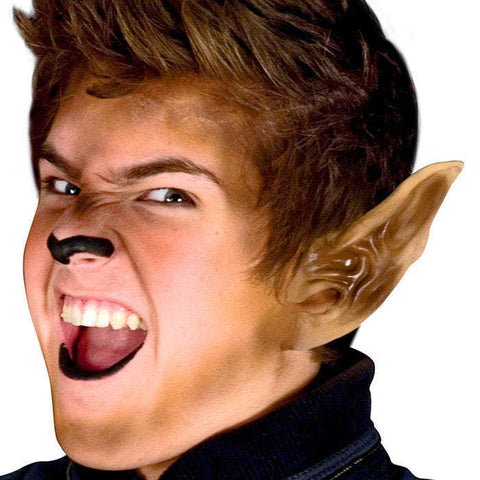 Woochie FX Extra Large Werewolf Ears Rubber Latex Prosthetic ...