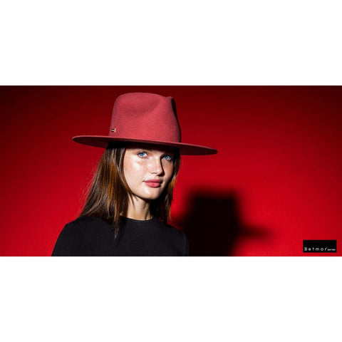 Feist Red Fedora – AbracadabraNYC