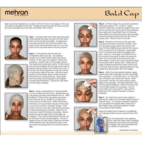 Mehron Premium Bald Cap & Makeup Kit – AbracadabraNYC