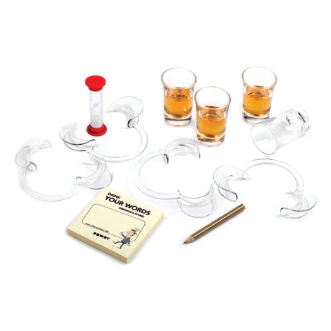 Drink Your Words Mouthpiece Drinking Game – AbracadabraNYC
