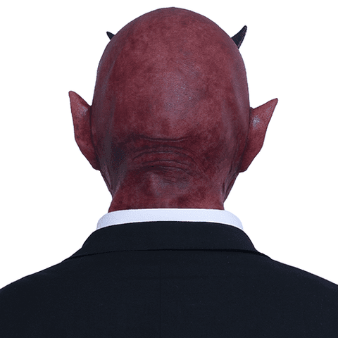 Lucifer Hyper Realistic Mask & Full Cowl – AbracadabraNYC